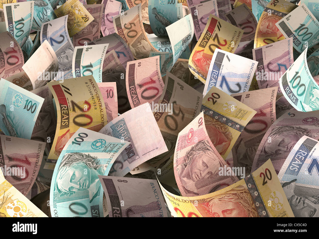 Brazilian notes hi-res stock photography and images - Alamy