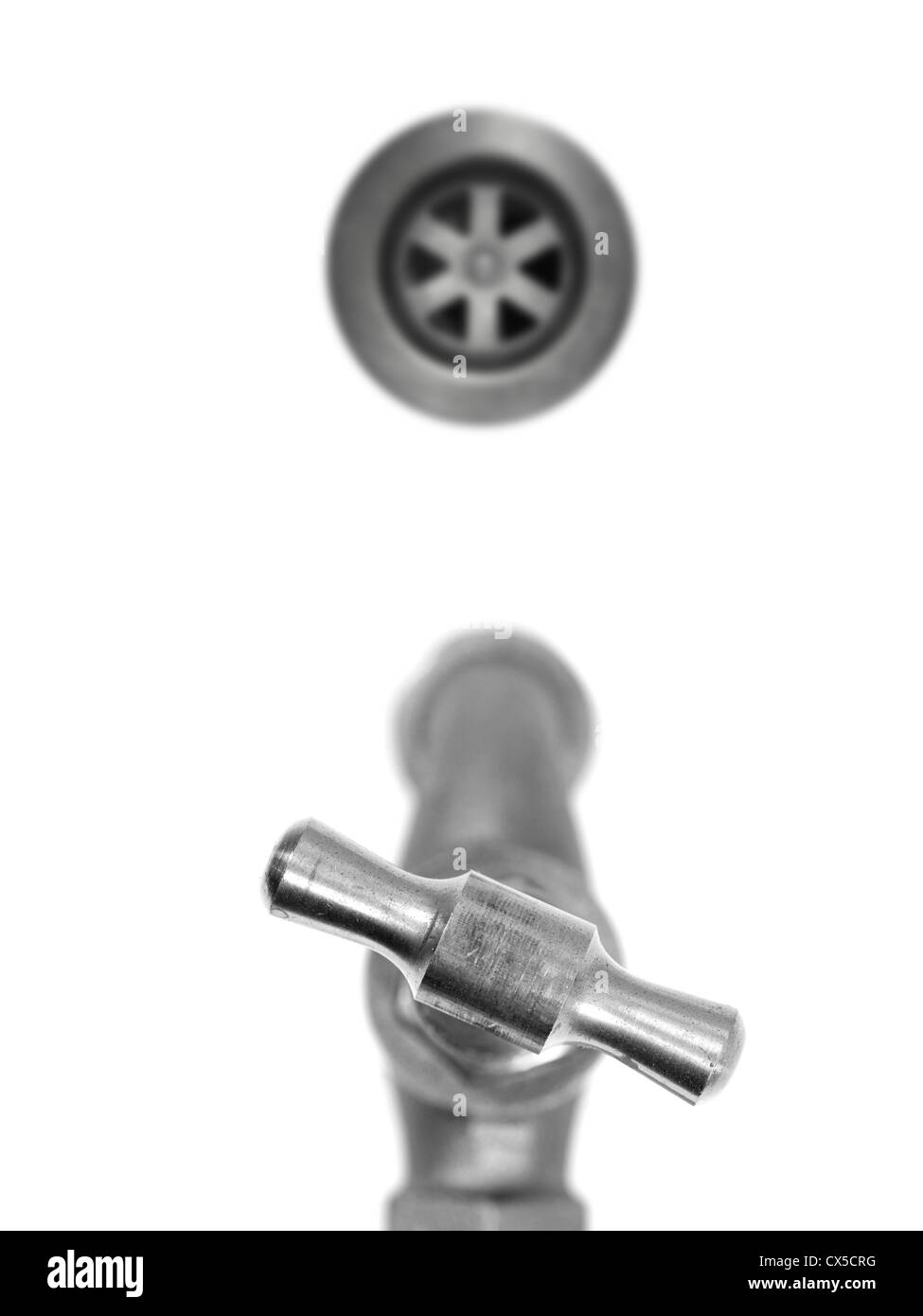 A tap isolated against a white background Stock Photo - Alamy