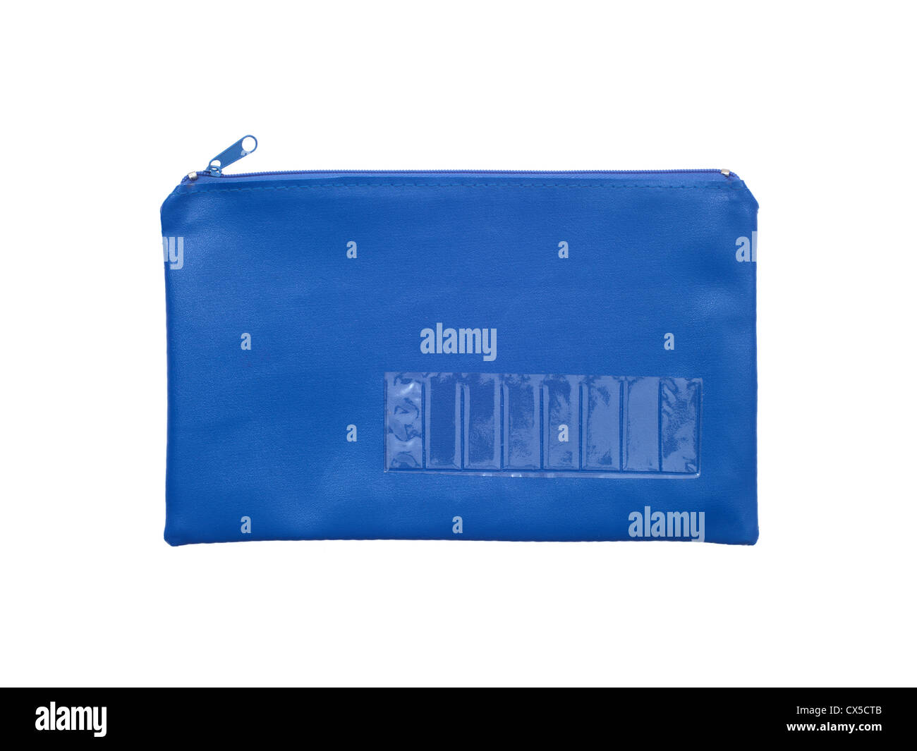 A pencil case isolated against a white background Stock Photo - Alamy