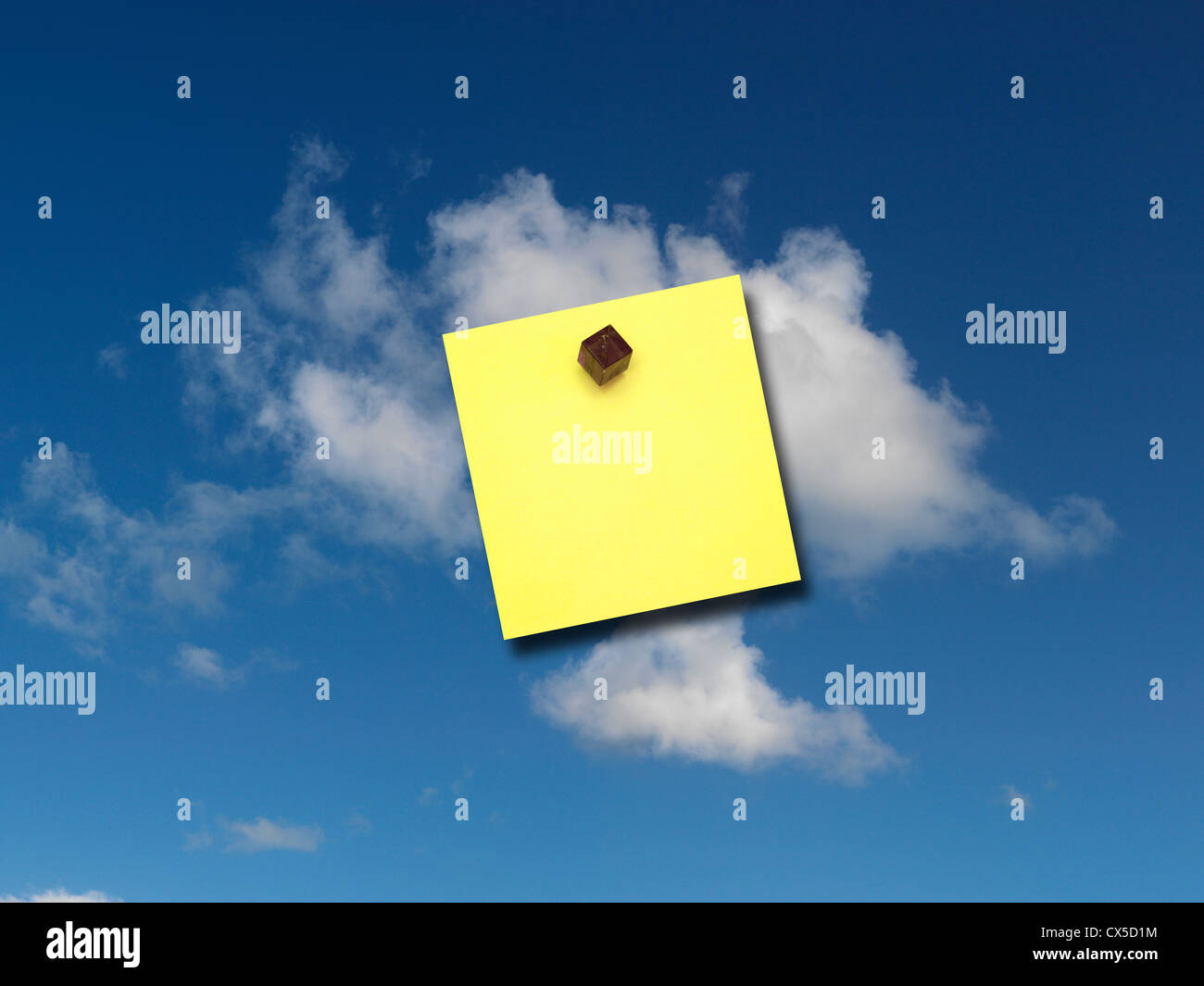 A close up shot of business post it notes Stock Photo - Alamy