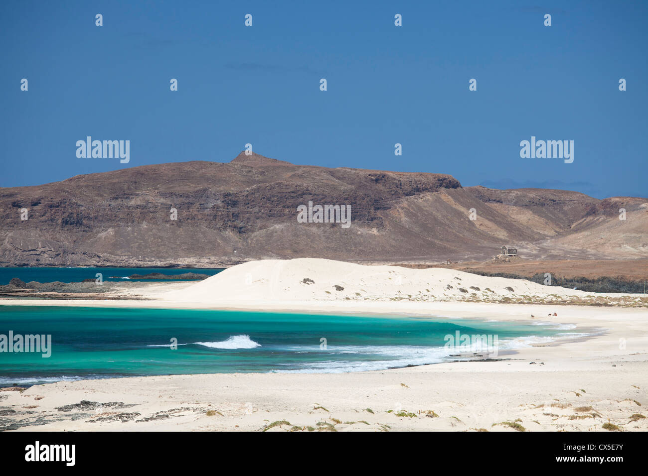 Beautiful seaside view of the Boa Vista Island in Cabo Verde, Africa ...