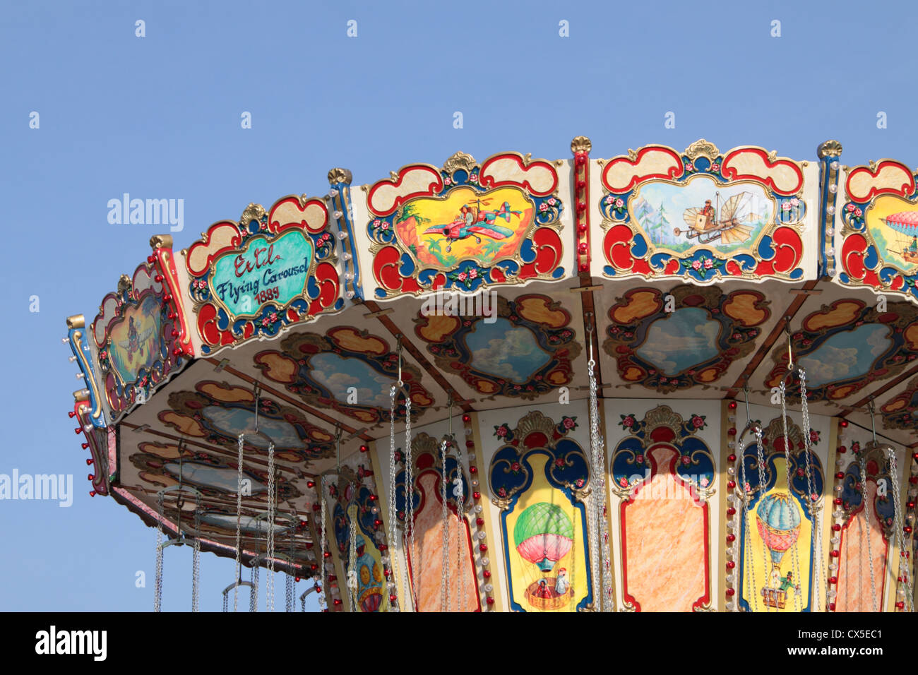 Flying carousel hi-res stock photography and images - Alamy