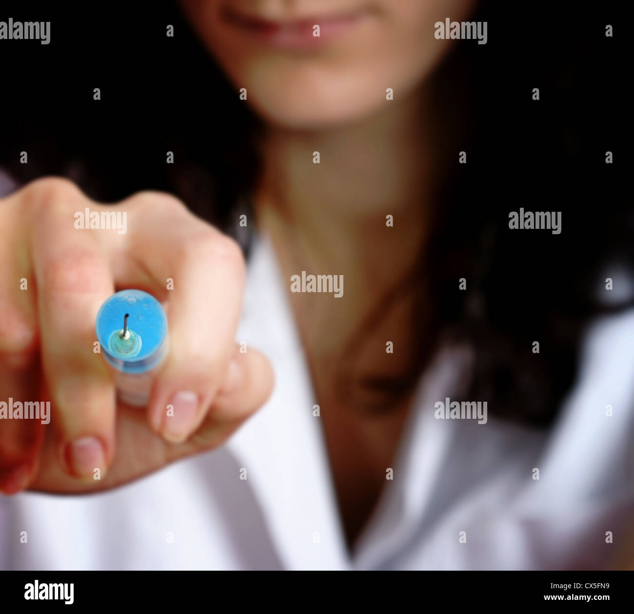 Professional young doctor at work. Close up Stock Photo - Alamy