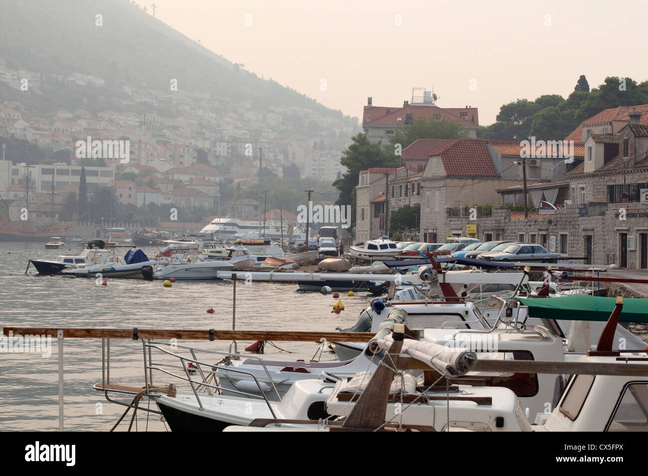 view of Lapad harbour, Croatia Stock Photo - Alamy