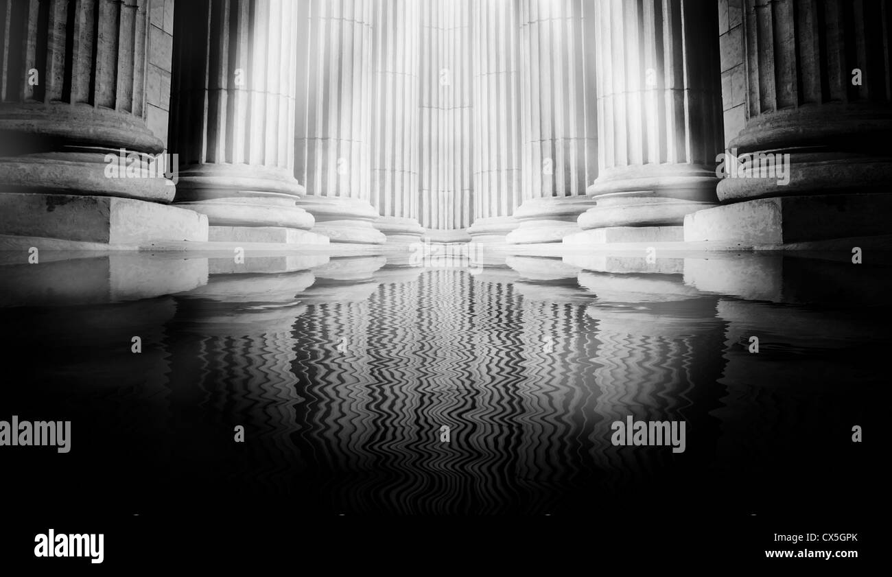 close-up of classical columns Stock Photo - Alamy