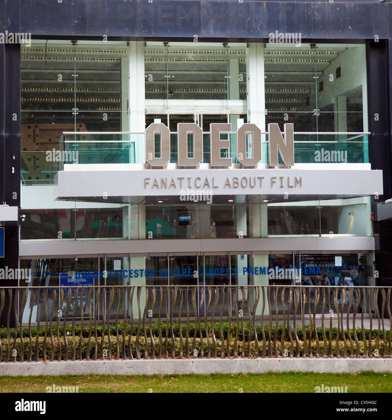 Odeon Cinema on Leicester Square - London UK Stock Photo - Alamy