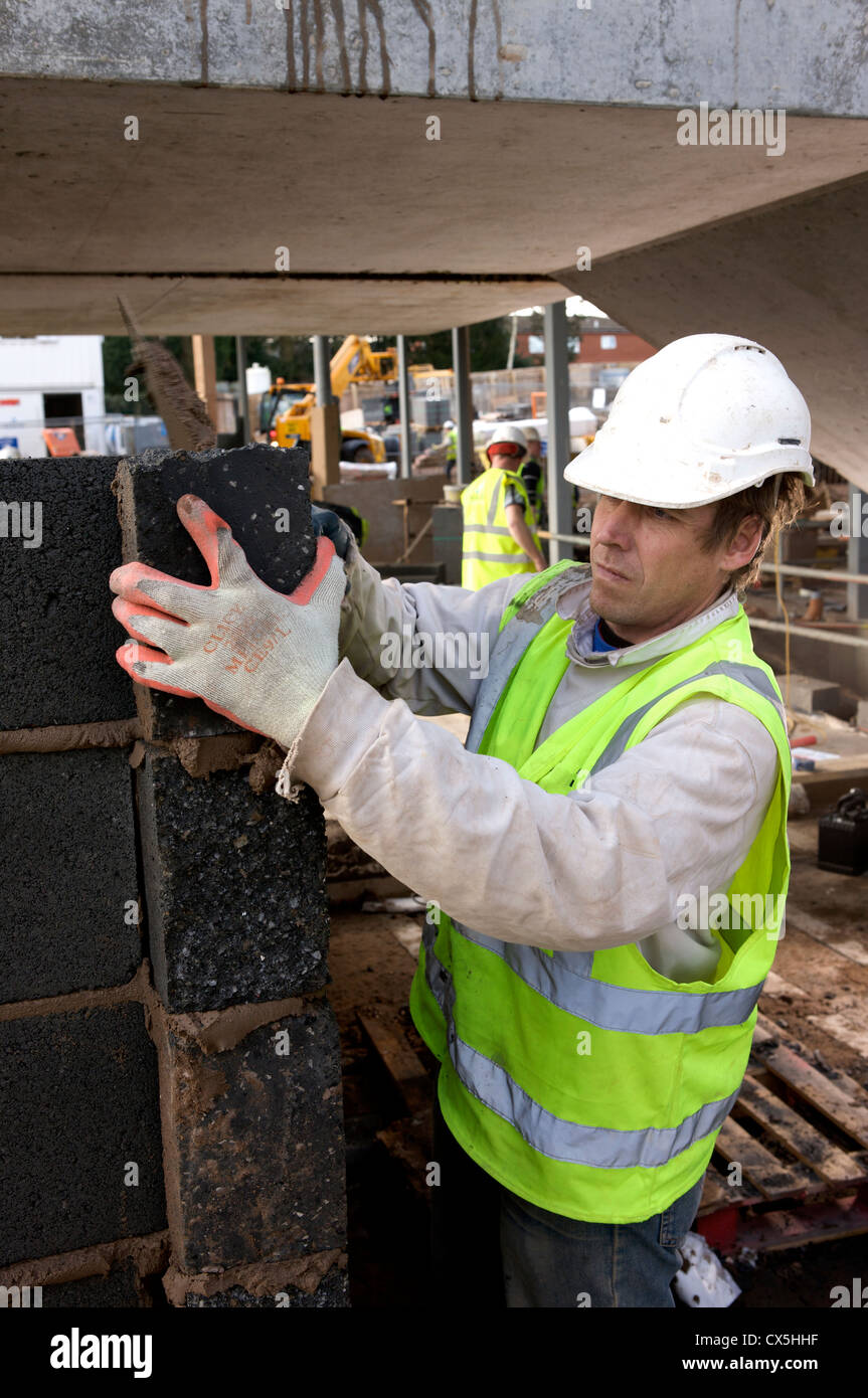 bricklayer Stock Photo - Alamy
