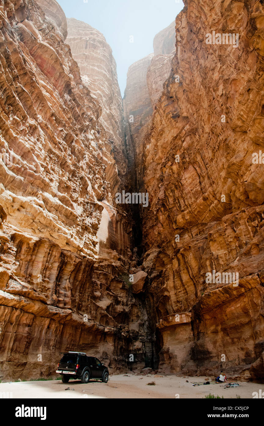 Attraction of Jordan's Wadi Rum and Petra Stock Photo - Alamy