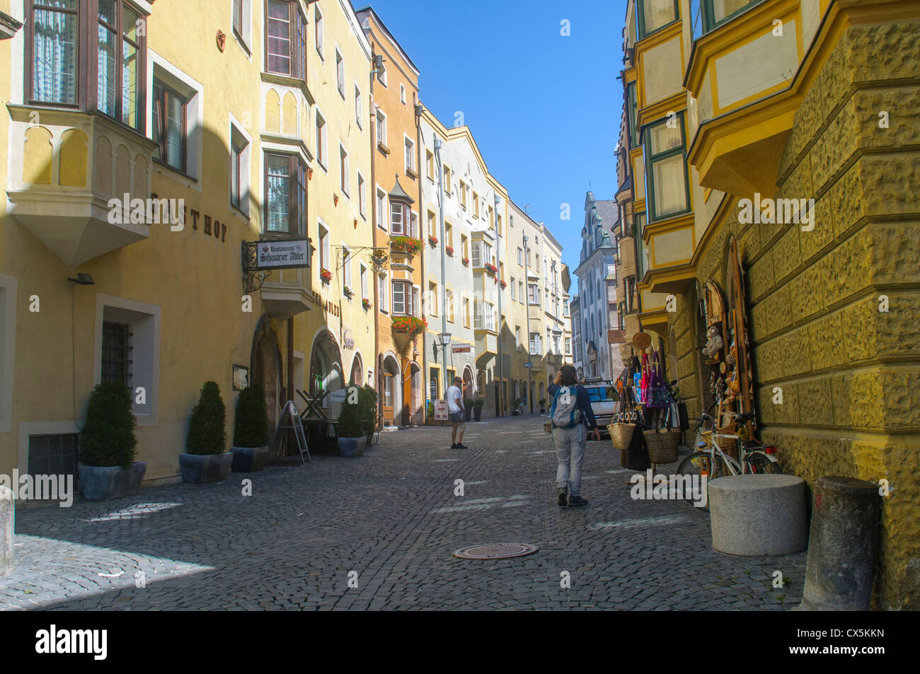 Buildings hall tirol austria hi-res stock photography and images - Alamy