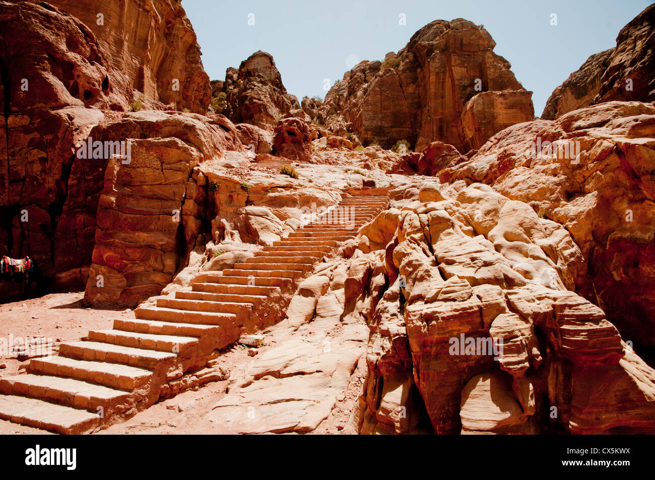 Attraction of Jordan's Wadi Rum and Petra Stock Photo - Alamy