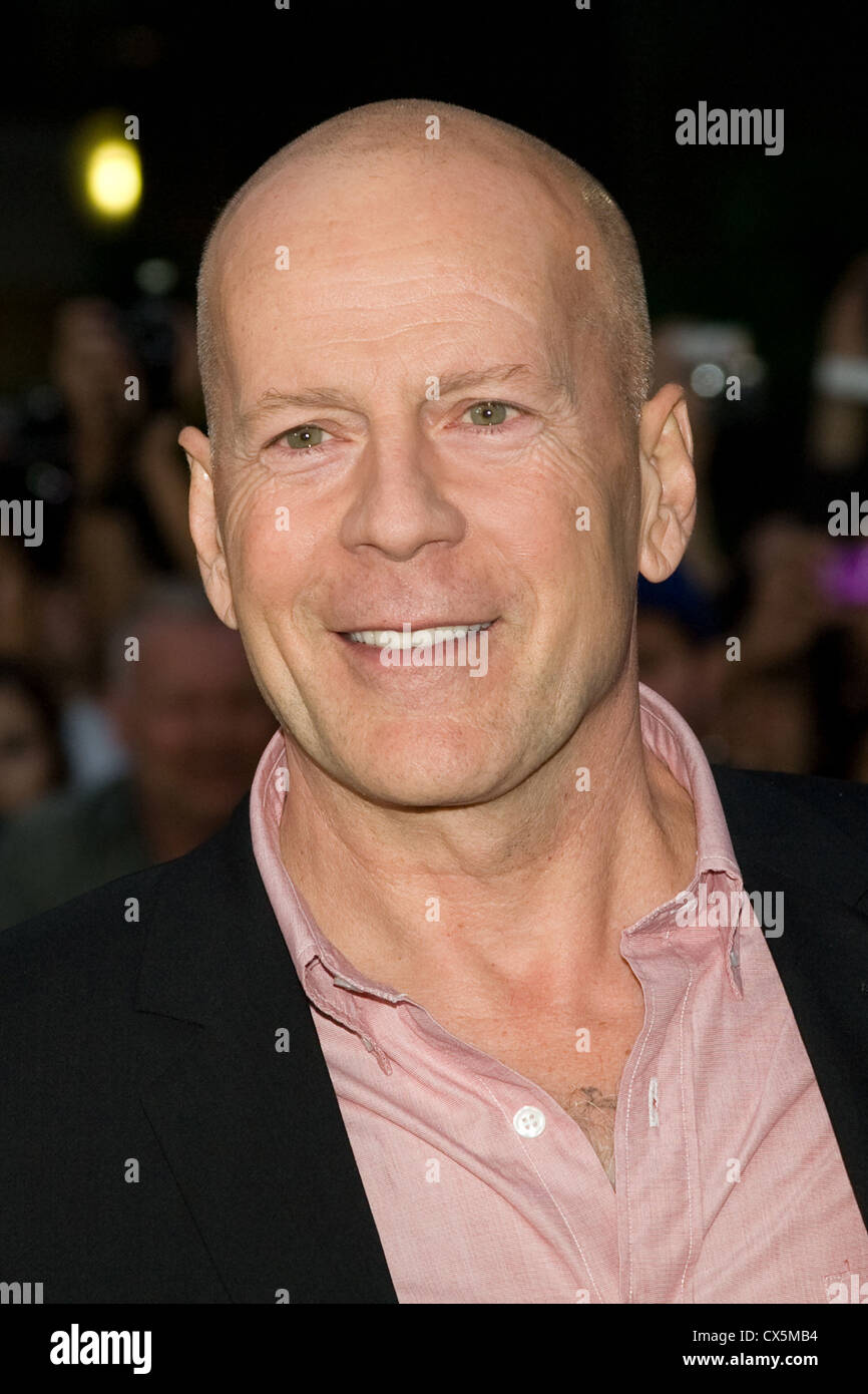 Actor Bruce Willis Stock Photo - Alamy