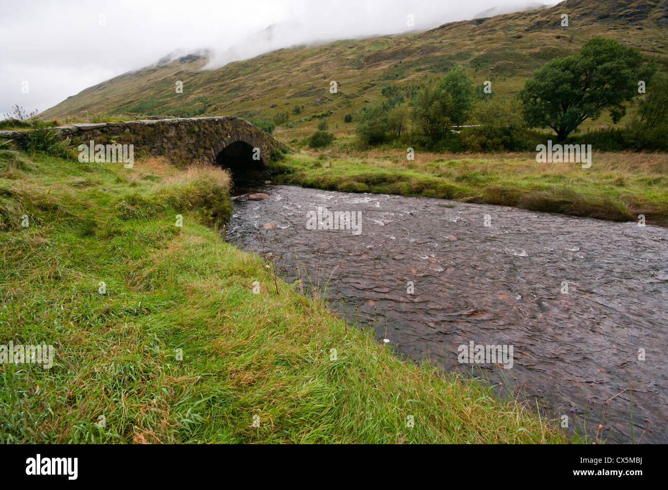 Bridge Crossing Kinglas Water at Butterbridge Glen Kinglas Argyll ...
