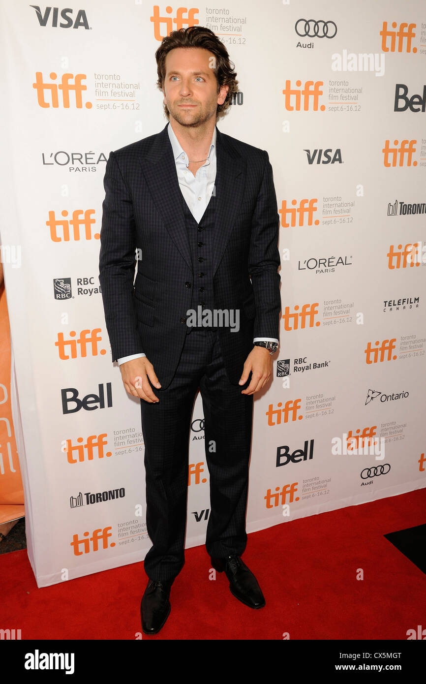 Full length of Actor Bradley Cooper at the 2012 Toronto International ...