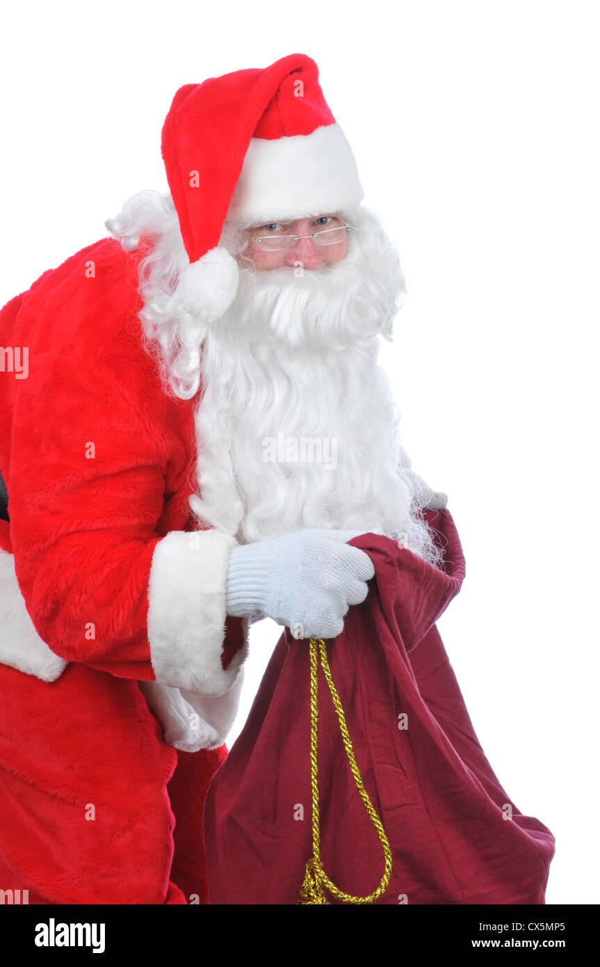 Santa bag of toys hi-res stock photography and images - Alamy