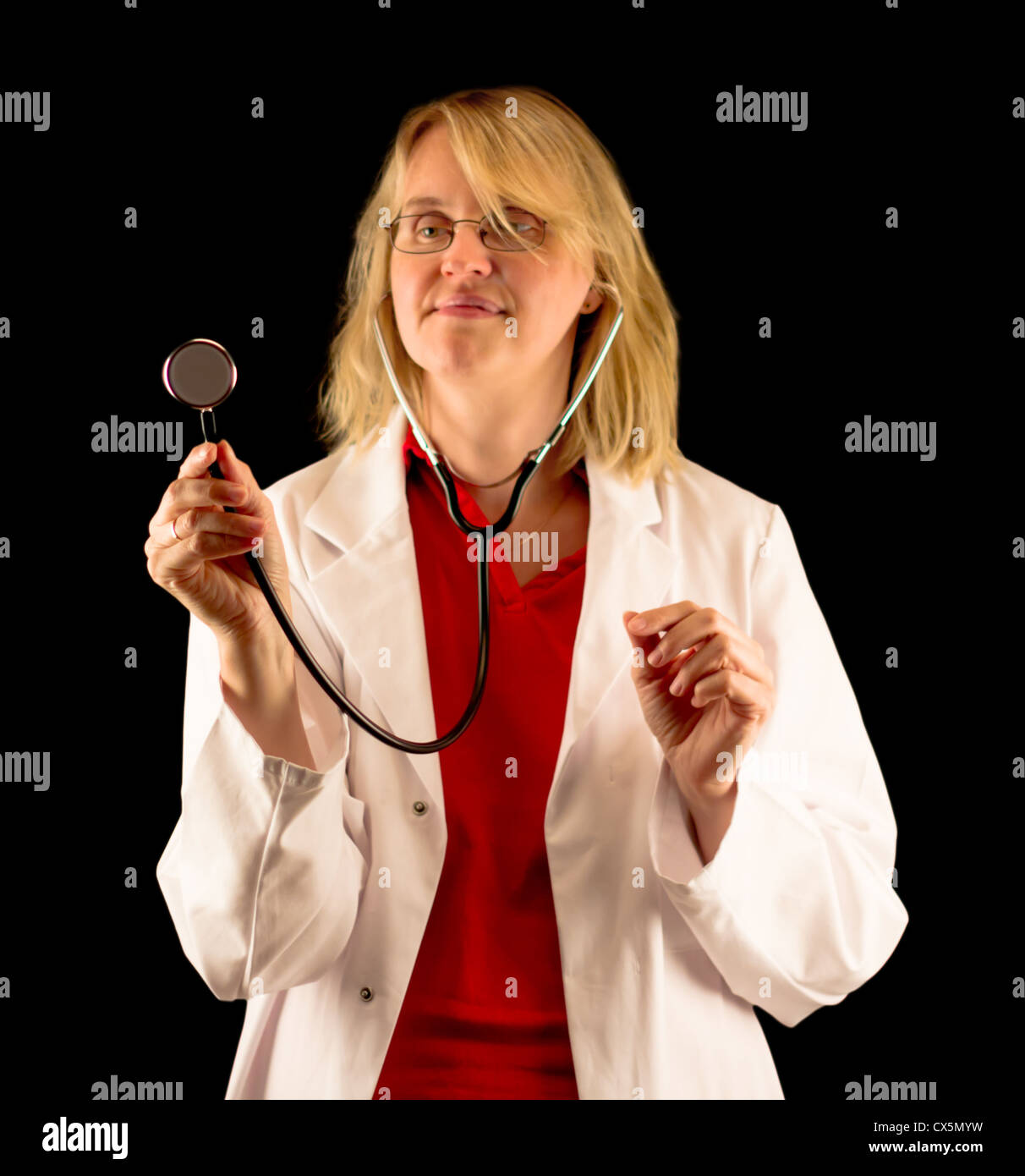 Medical doctor waiting for the next patient Stock Photo - Alamy