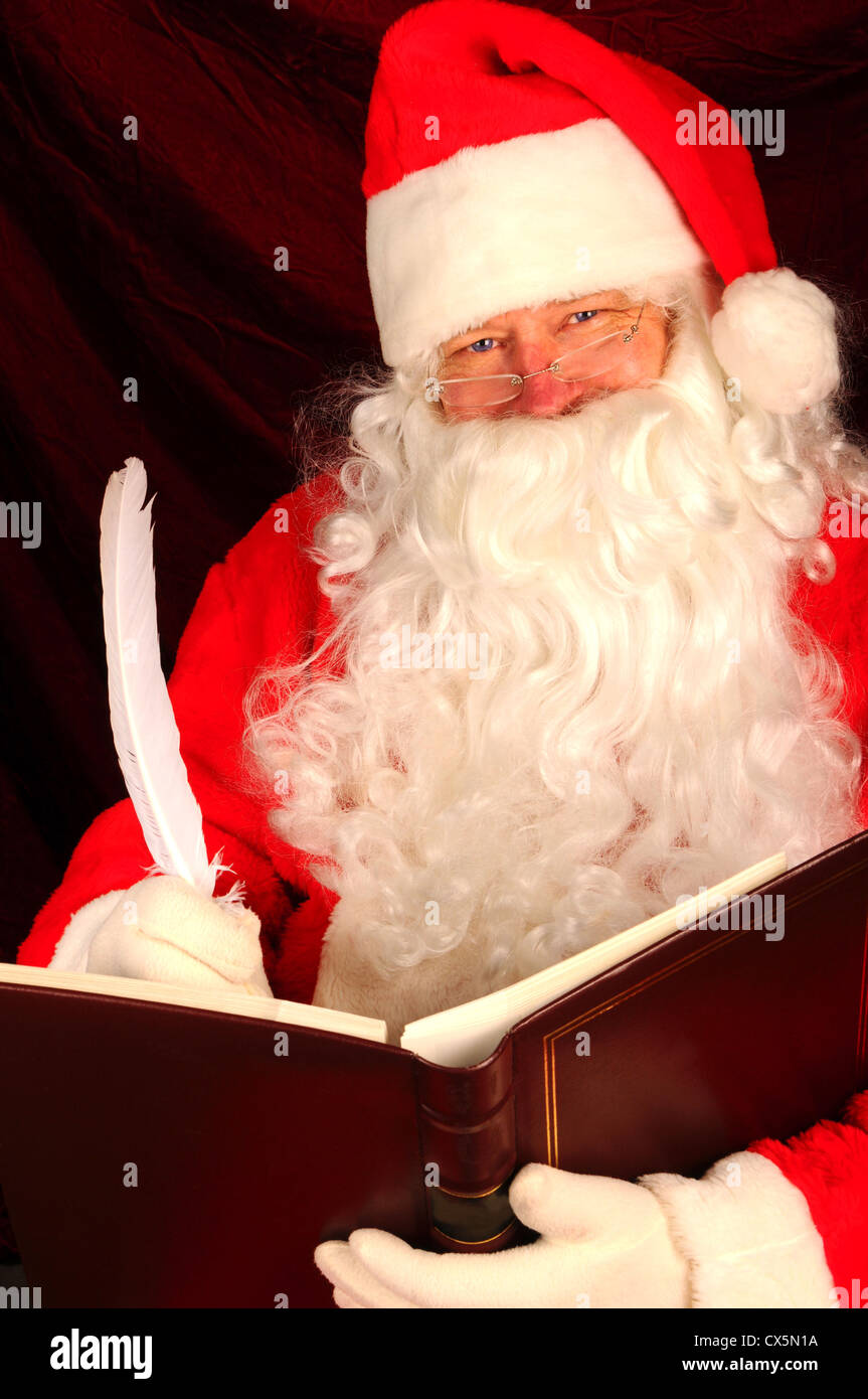 Father christmas in a red suit hi-res stock photography and images - Alamy