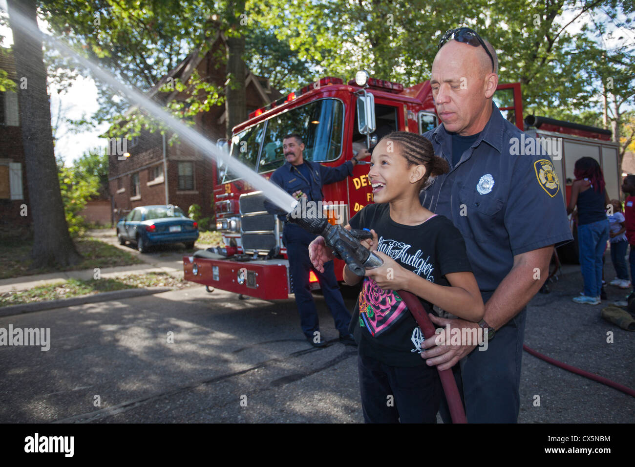 Fireman truck for children hi-res stock photography and images - Alamy