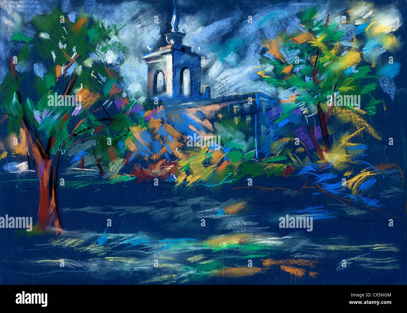 Sacred tree drawing hi-res stock photography and images - Alamy