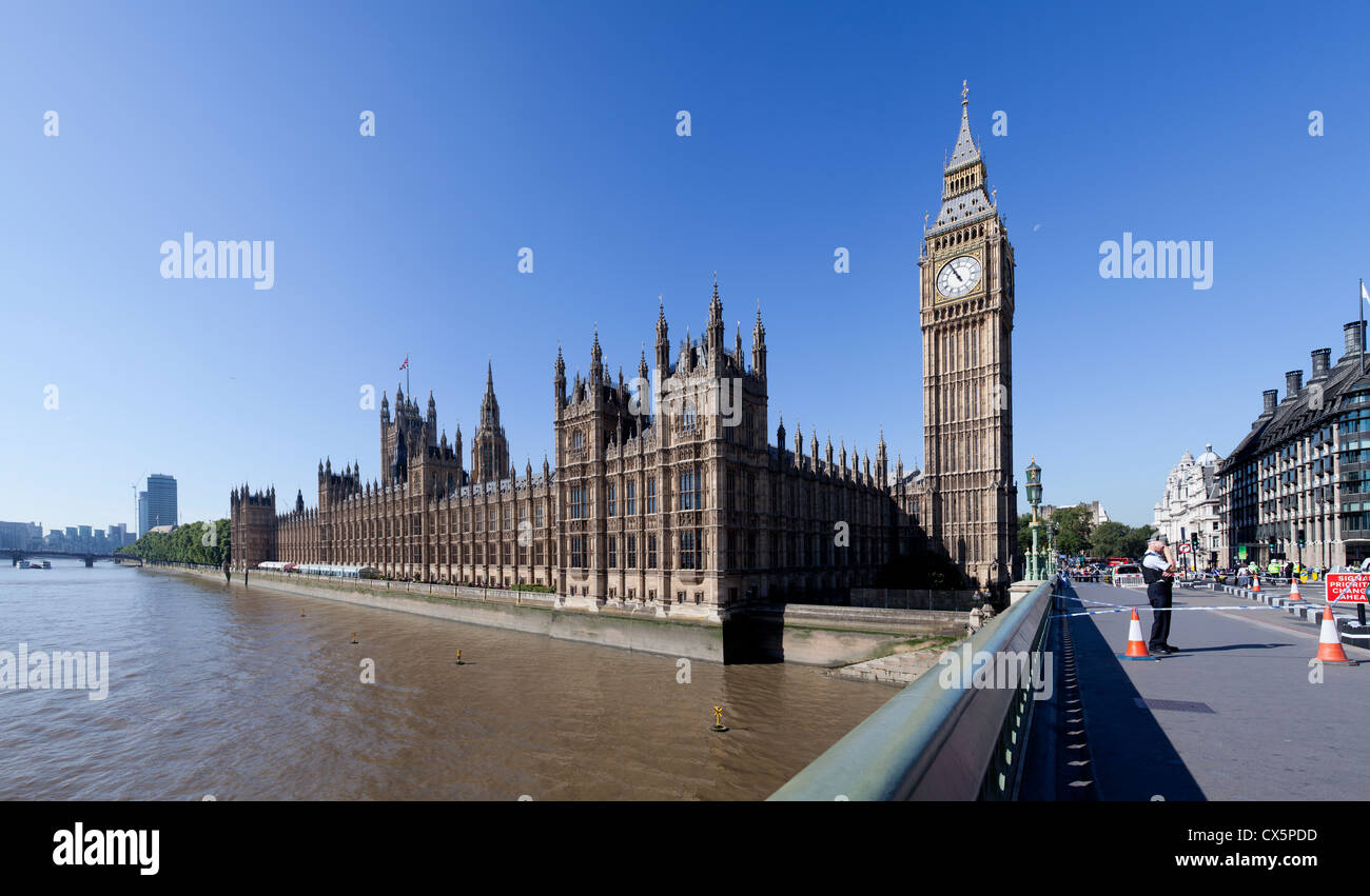 The Palace of Westminster - Houses of Parliament Stock Photo - Alamy