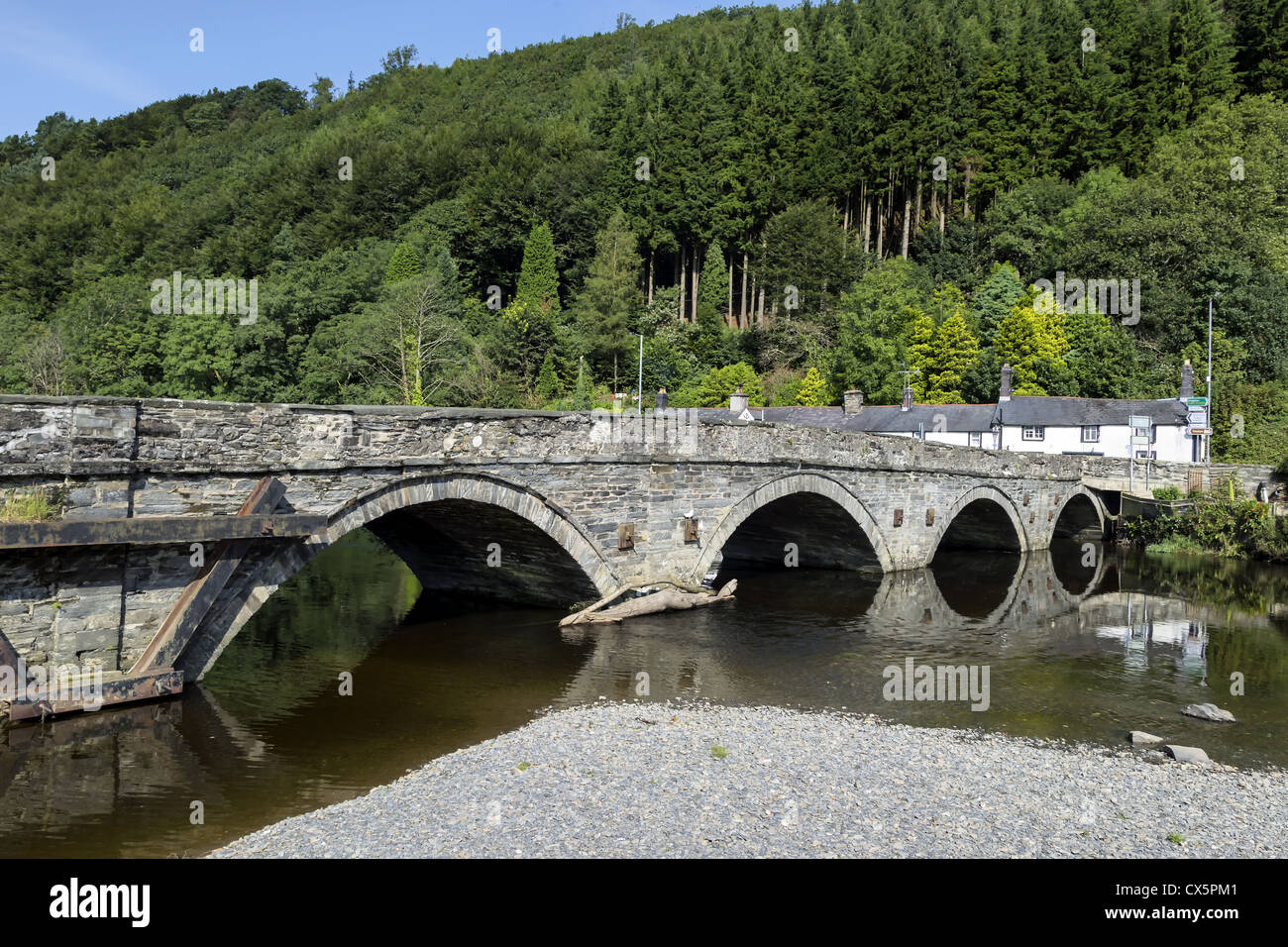 bridge over river Stock Photo - Alamy