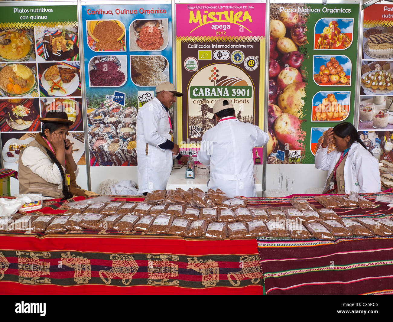 Mistura food fair in Lima Stock Photo - Alamy