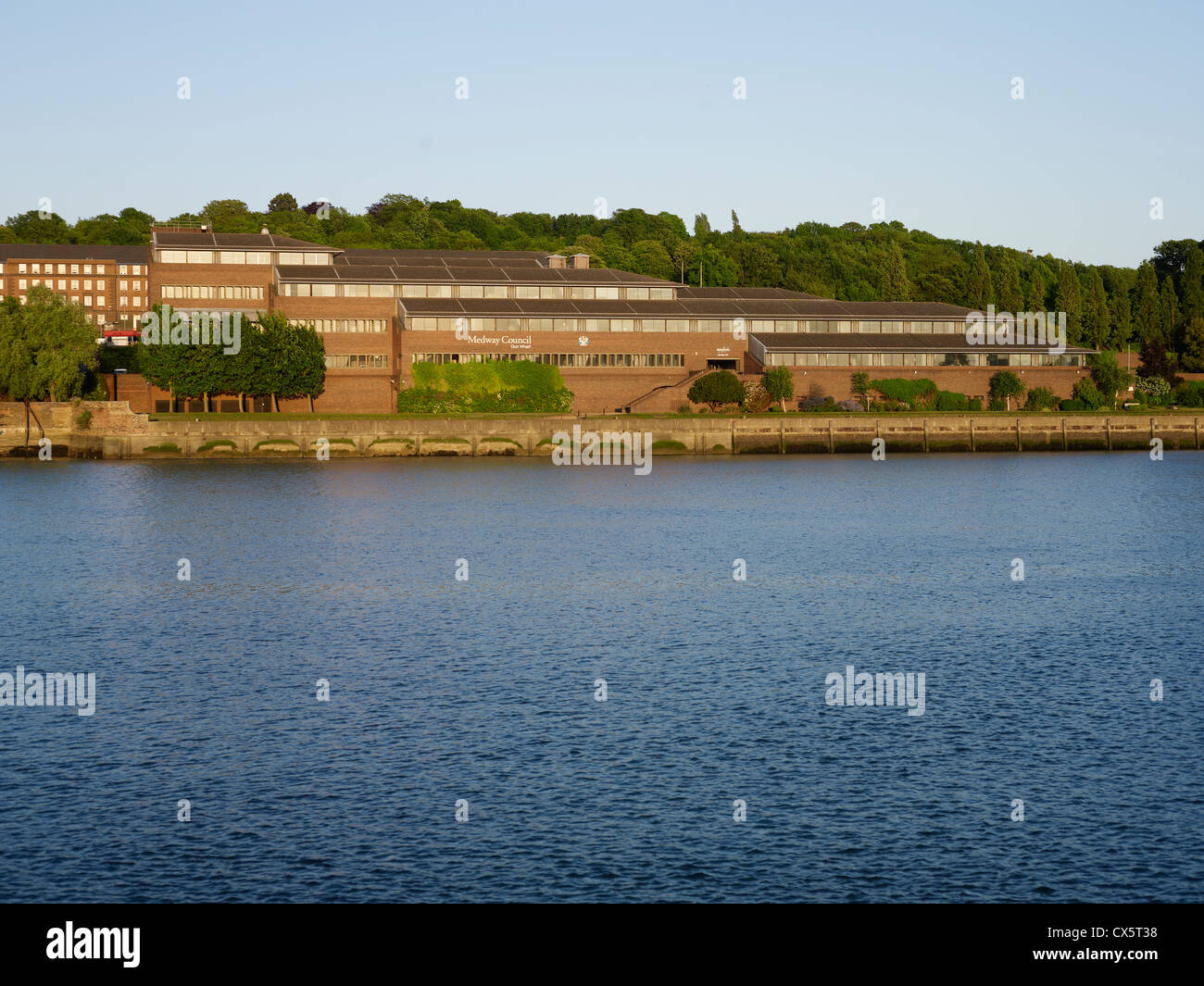 Chatham, Kent. Medway Council Offices Stock Photo - Alamy