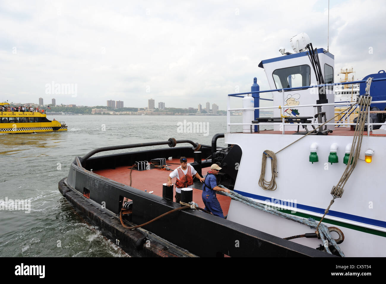 Harbor tugboat hi-res stock photography and images - Alamy