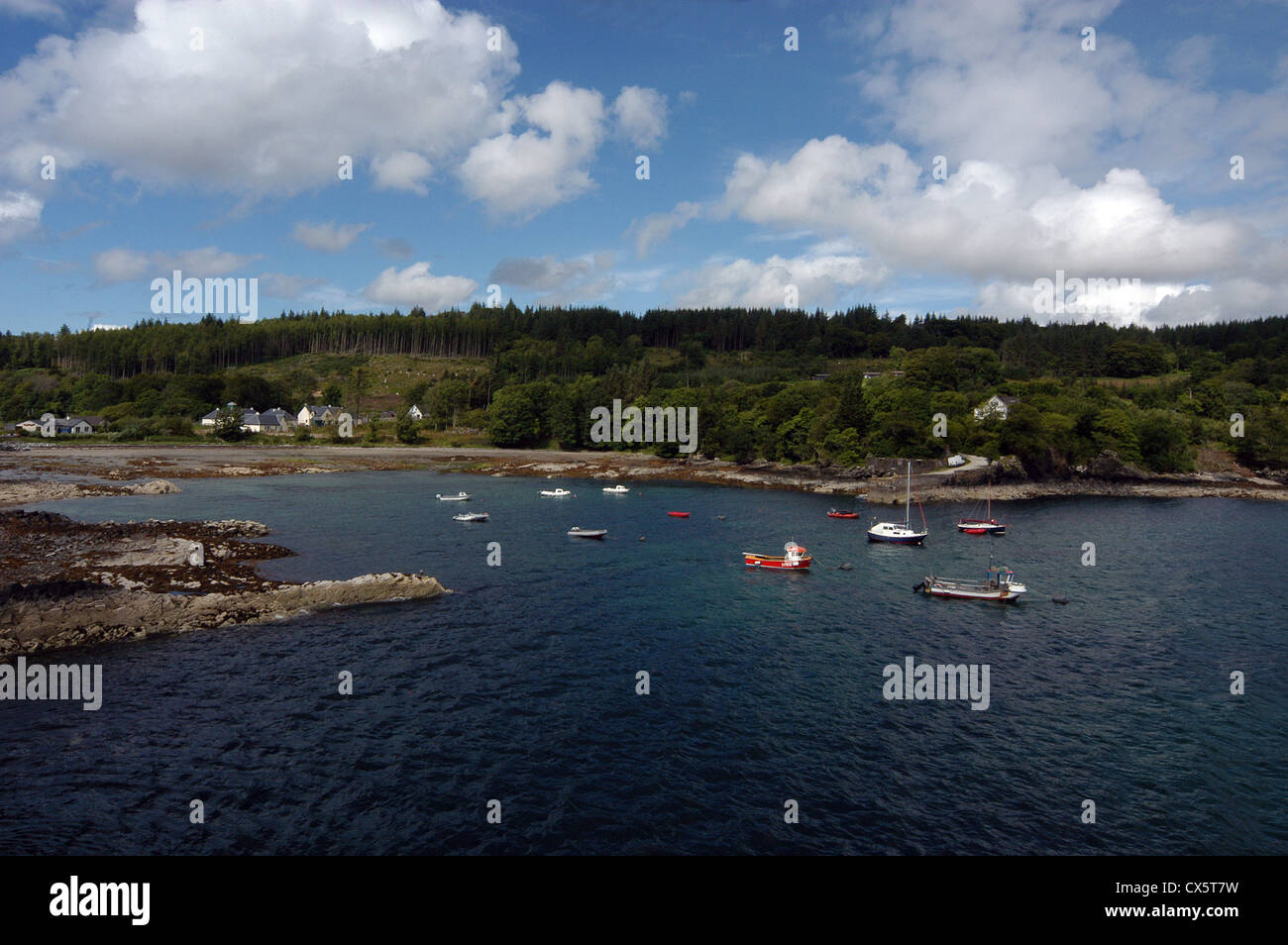 The Harbour at Armadale, The Isle of Skye Stock Photo - Alamy