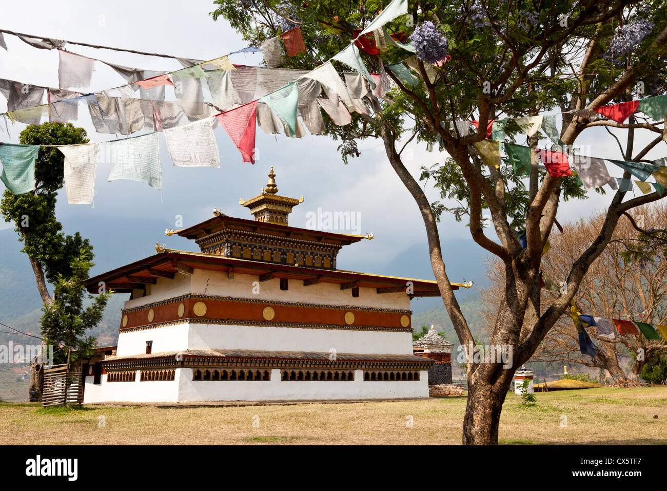 chimi lhakhang temple Stock Photo - Alamy