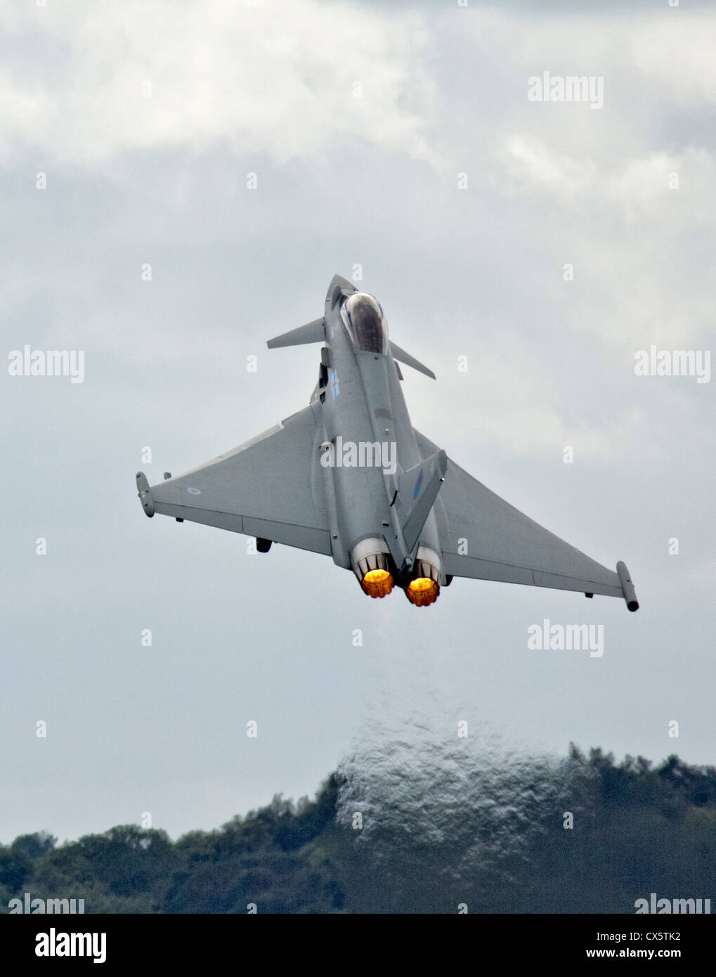 Eurofighter Typhoon full power scramble take off demonstration at ...