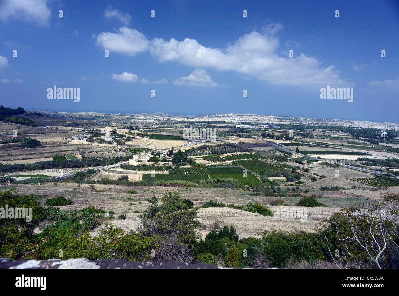 Rural landscape of Malta Stock Photo - Alamy