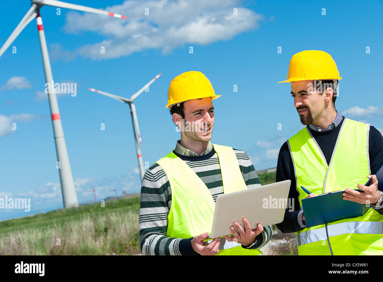 Wind turbine repair hi-res stock photography and images - Alamy