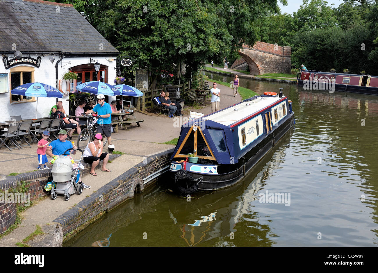 foxton locks grand union canal leicestershire england uk Stock Photo ...