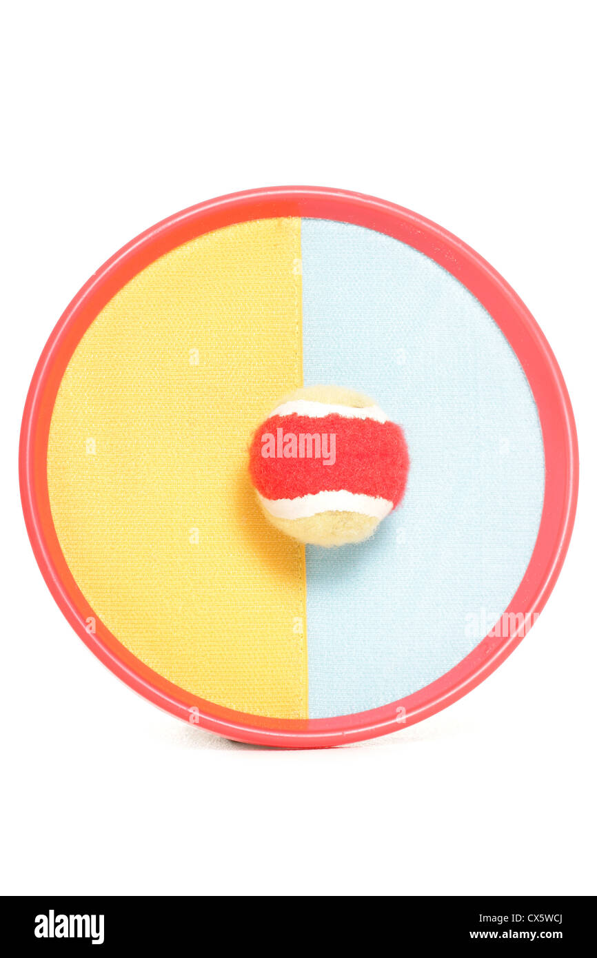 scatch sticky ball game studio cutout Stock Photo - Alamy