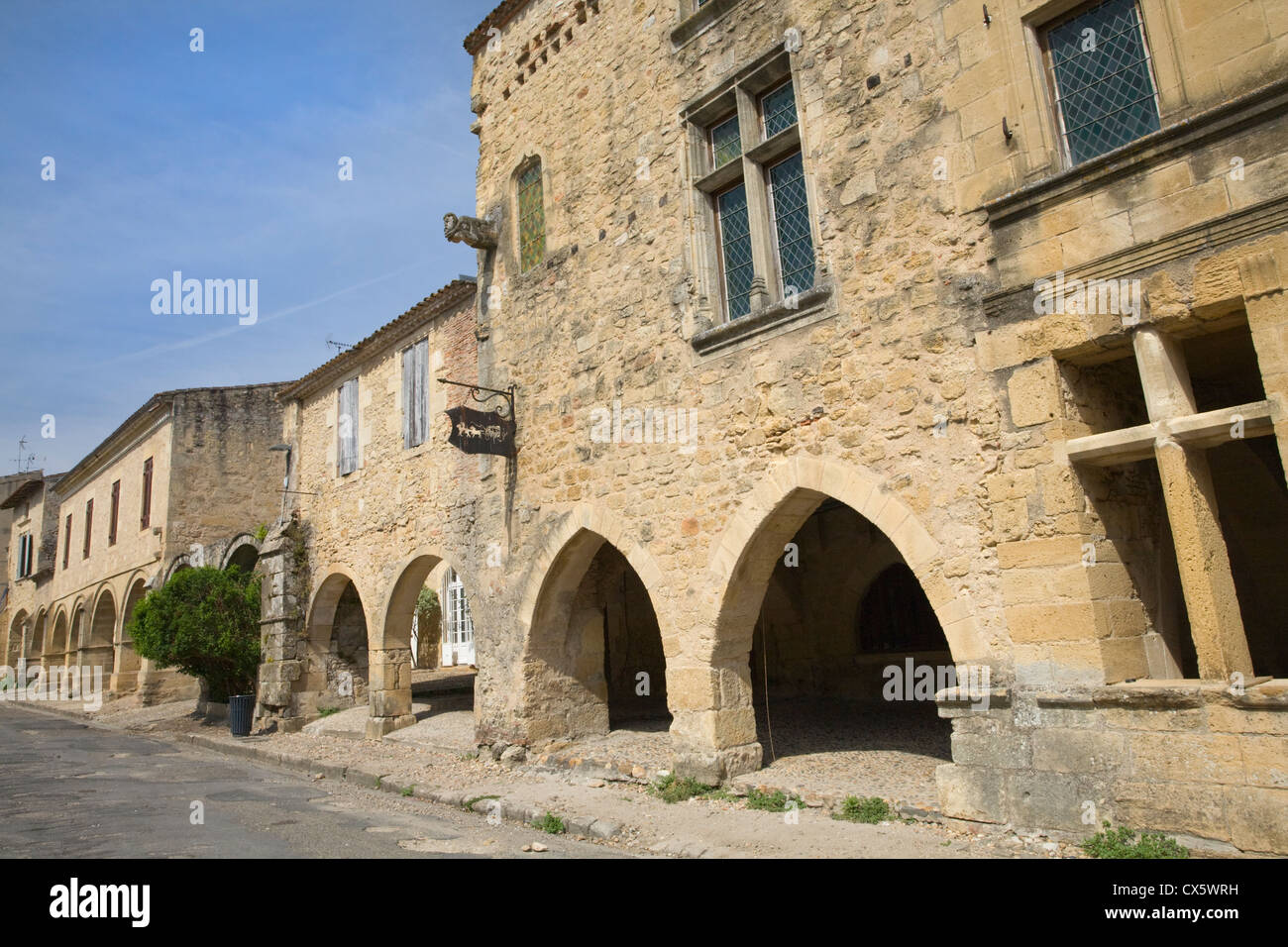 St. Macaire, Gironde, France Stock Photo - Alamy