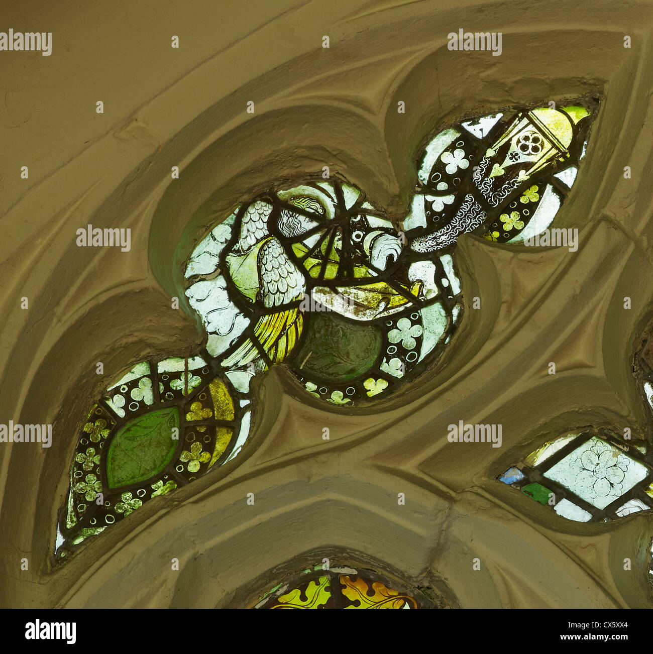 Ditton, Kent. St Peter ad Vincula, censing angel Stock Photo - Alamy