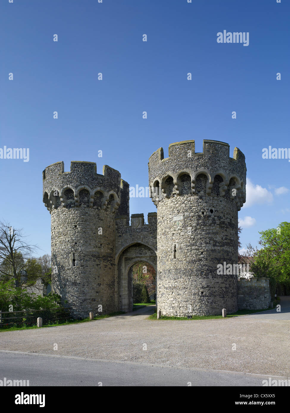Cooling Castle, Kent. Gatehouse Stock Photo - Alamy