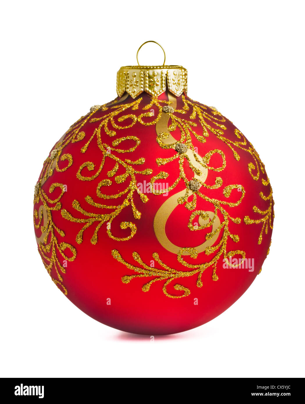 Shiny red ball hi-res stock photography and images - Alamy