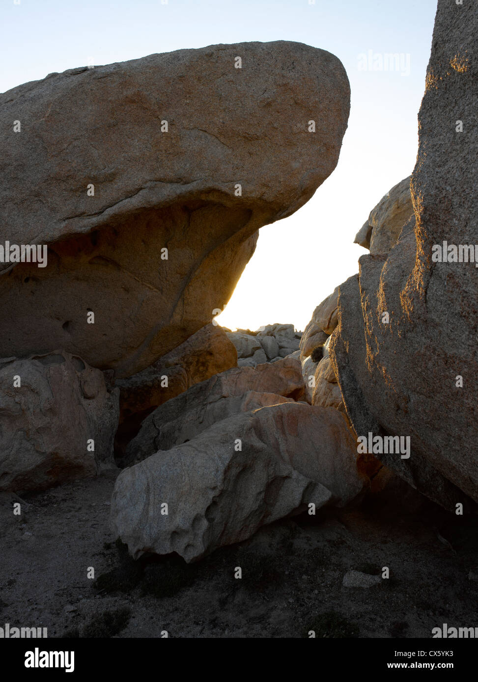 Volcanic granite rocks, Ikaria island, Greece Stock Photo - Alamy