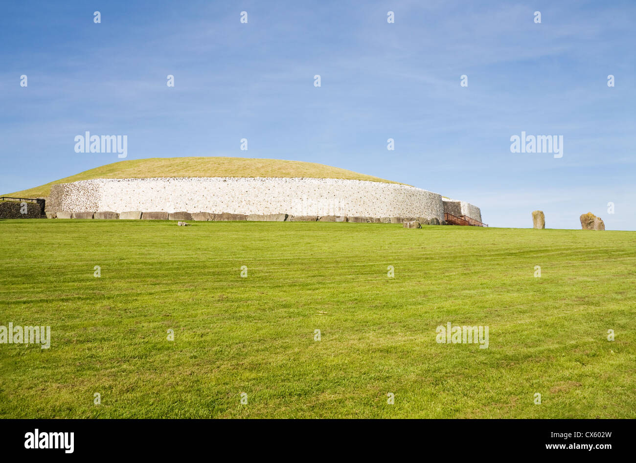 UNESCO World Heritage Site - megalithic passage tomb, Newgrange in ...