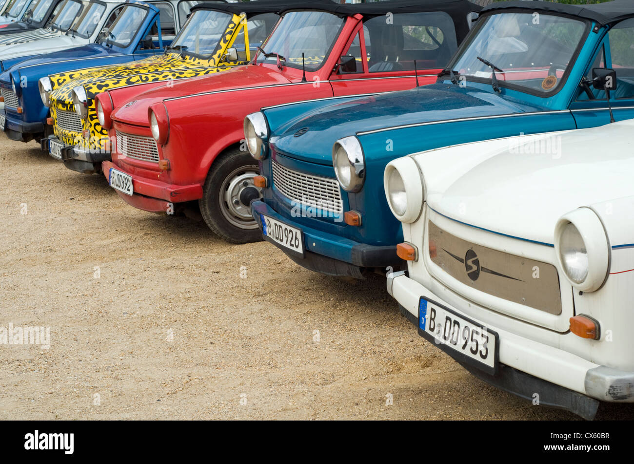 Trabant cars in Berlin, Germany Stock Photo - Alamy
