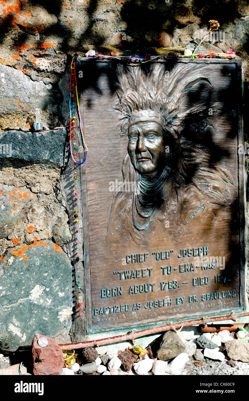 Chief Joseph Grave High Resolution Stock Photography and Images - Alamy
