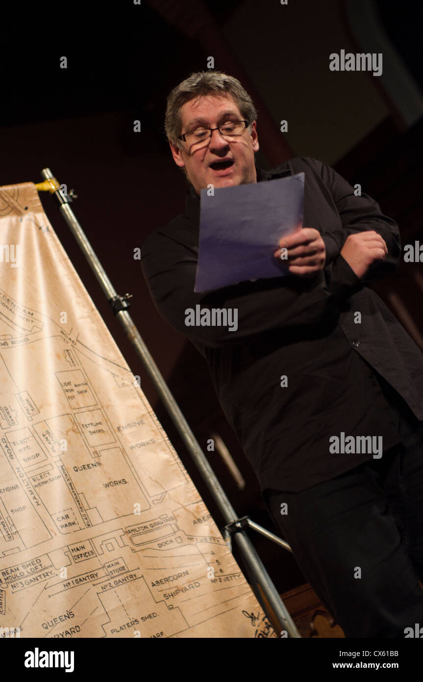 Dan Gordon gives talk for east belfast arts festival for titanic ...
