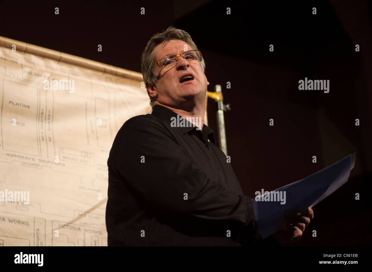Dan Gordon gives talk for east belfast arts festival for titanic ...