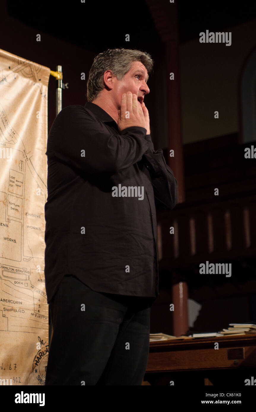 Dan Gordon gives talk for east belfast arts festival for titanic ...