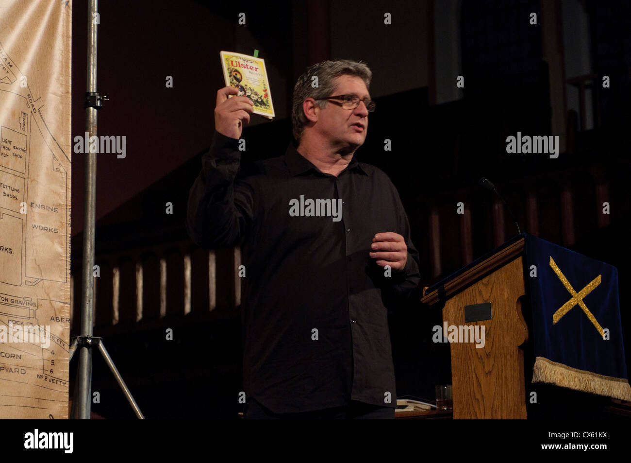 Dan Gordon gives talk for east belfast arts festival for titanic ...