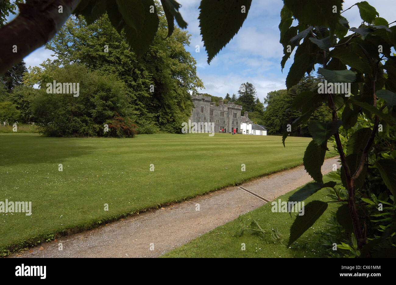 Armadale Castle, Clan Donald Estate, Isle of Sky Stock Photo - Alamy