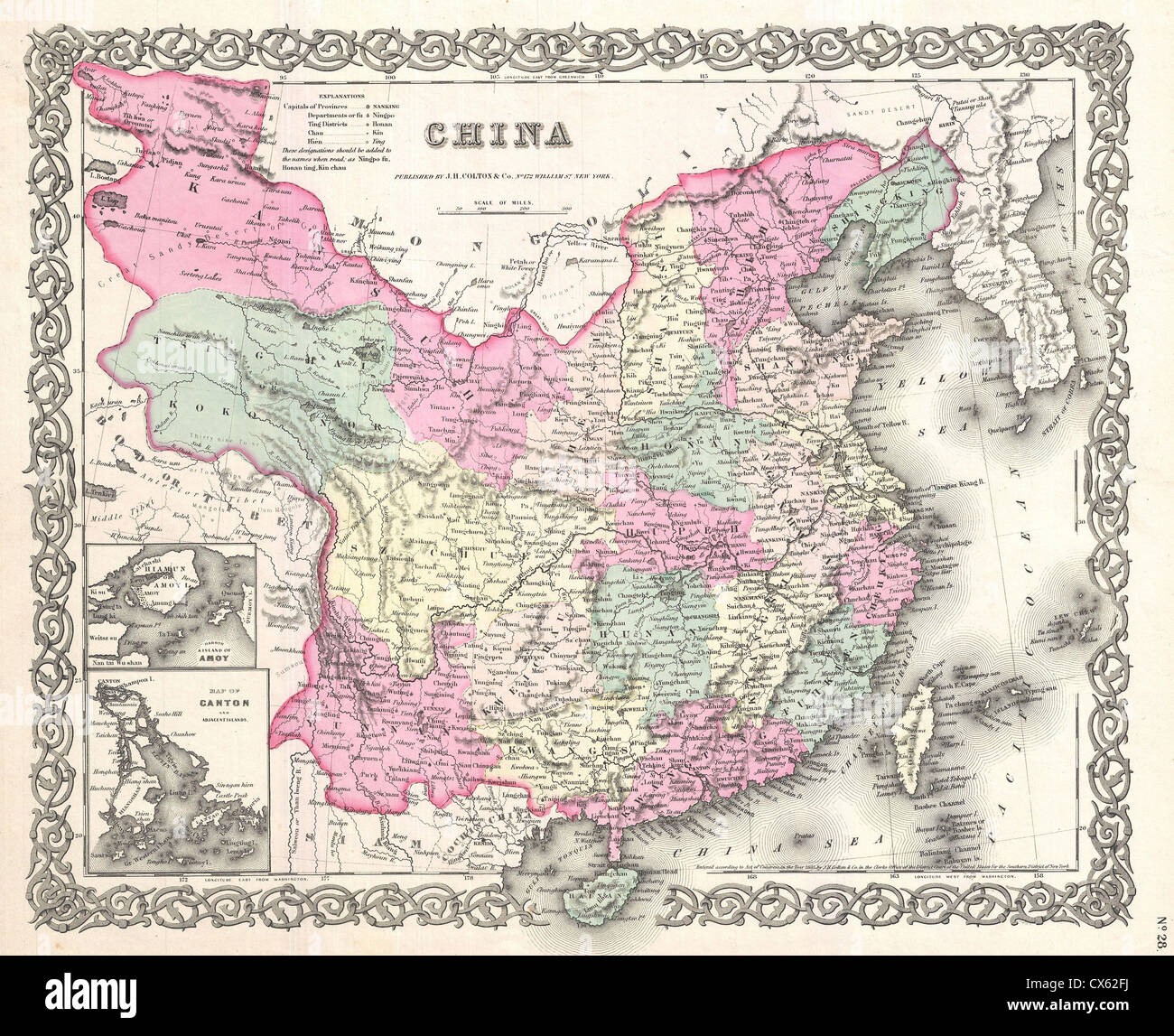 Map of china taiwan hi-res stock photography and images - Alamy