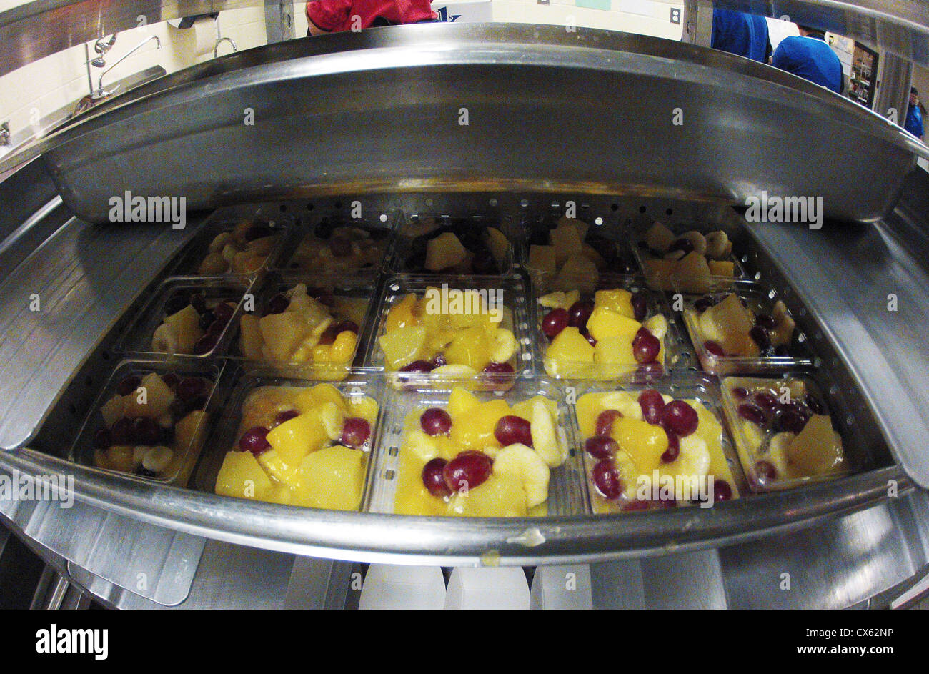 Fresh fruit in the new menu of healthier foods at the Yorkshire ...