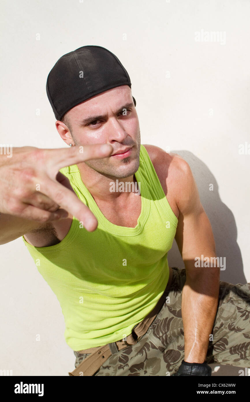 Rapper sign hi-res stock photography and images - Alamy